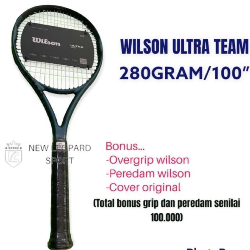 Jual Raket tenis wilson ULTRA TEAM 280gram/100” V4 di Seller New ...