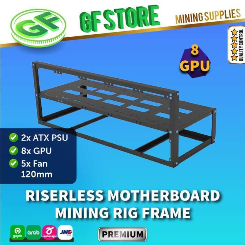 Jual Riserless Mining Rig Frame (Premium)âš¡Frame Btc S37 B85 B75 Btc65 ...
