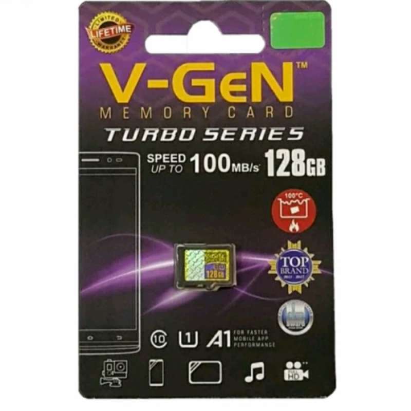 Jual MEMORY CARD 128 GB V-GEN CLASS 10 di Seller Toko Adaku ...