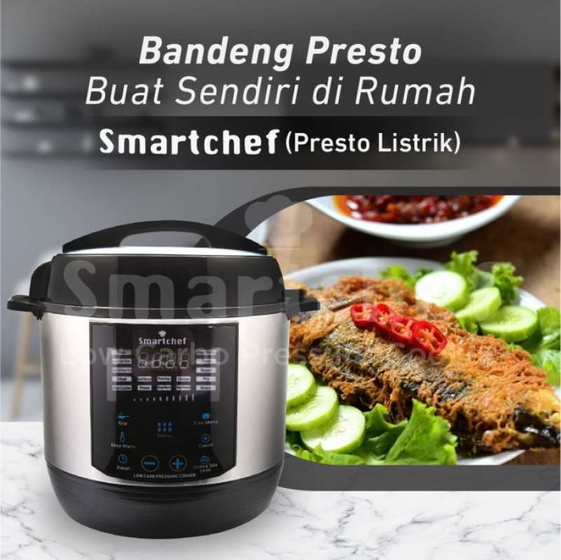 Promo Smart Chef Presto Listrik + Low Carbo Rice Cooker + Slow Cooker Diskon 11% di Seller Honey ...