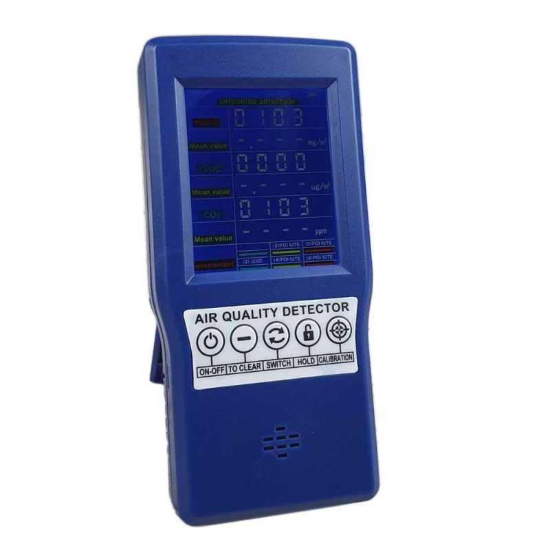Jual GLO - KKMOON Alat Detector CO2 Sensor Gas Analyzer TVOC HCHO AQI ...