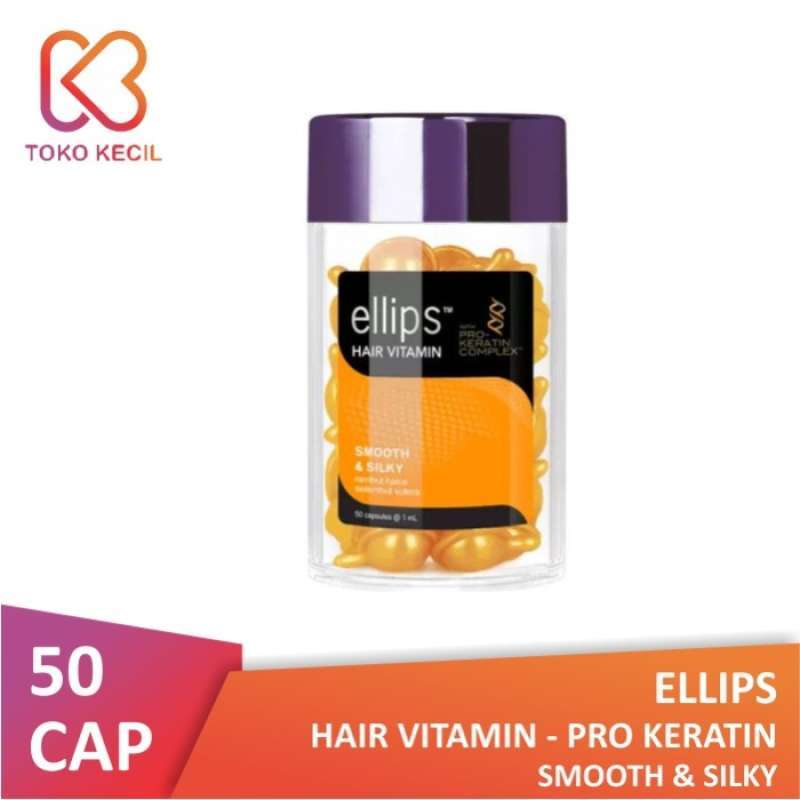 Jual Ellips Hair Vitamin Pro Keratin Smooth & Silky Jar 50s di Seller ...