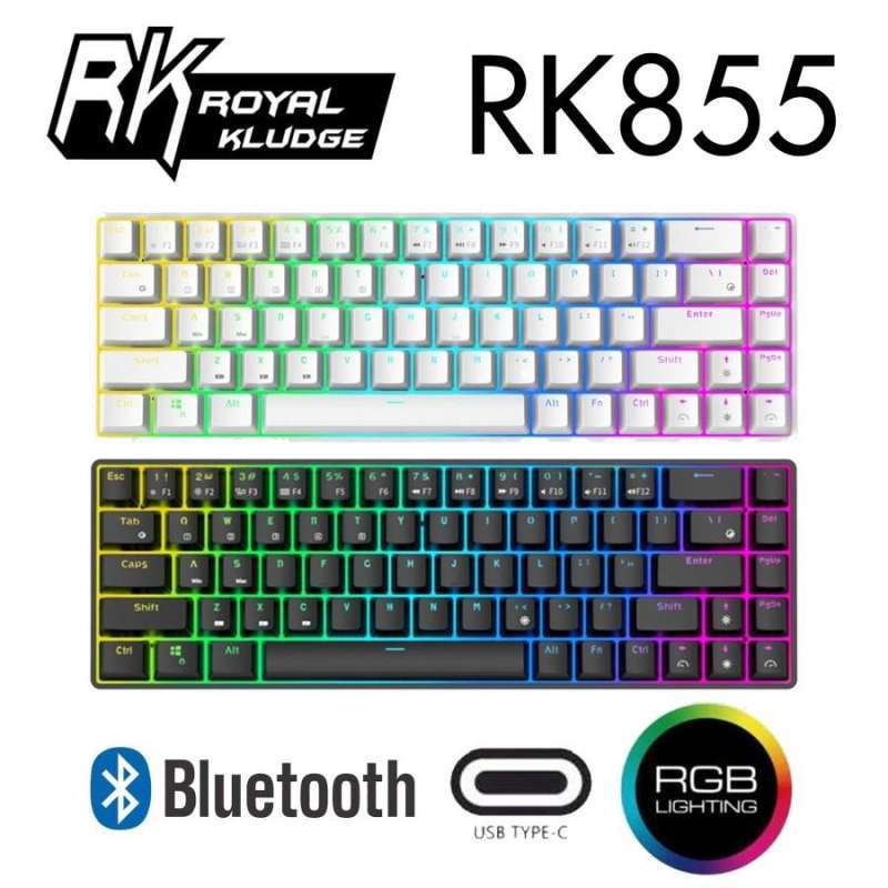 Jual ROYAL KLUDGE RK855 / Royal Kludge RK68 Mechanical Gaming Keyboard ...