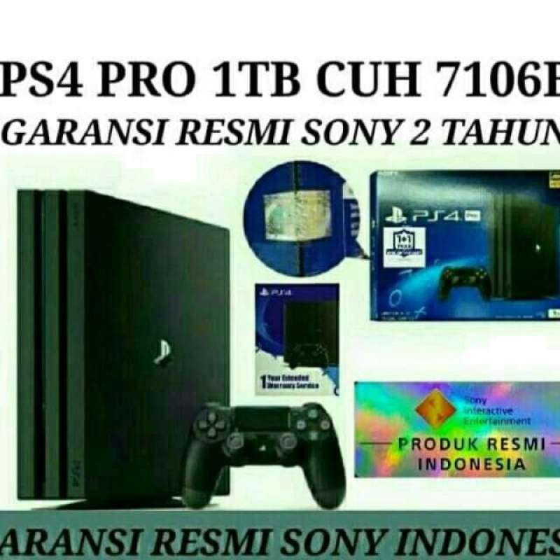 Jual PS4 PRO 1TB CUH 7106B di Seller upper game - Cengkareng Timur, Kota Jakarta Barat | Blibli