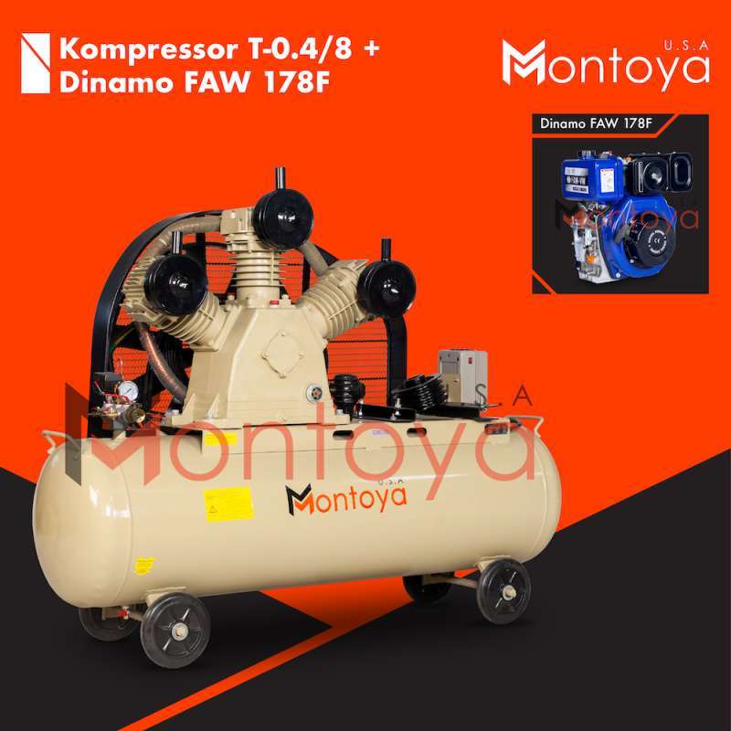 Harga Kompresor Angin Diesel 💯 Terbaru, Spesifikasi, & Kredit Juni 2026