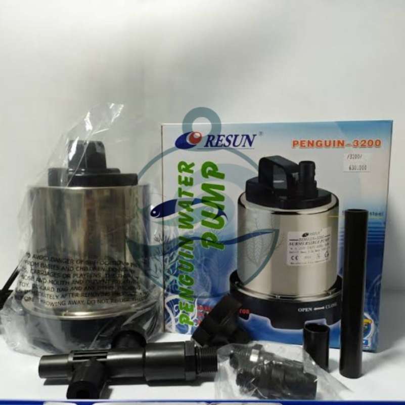 Promo RESUN PENGUIN-3200 Pompa Air Celup Vertical Submersible Water ...