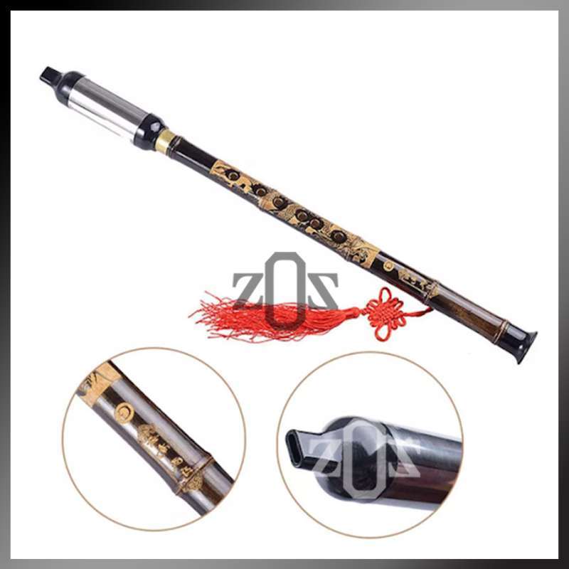 Jual Seruling Suling Flute Pipa Bawu Bamboo Bambu Tradisional China Key ...