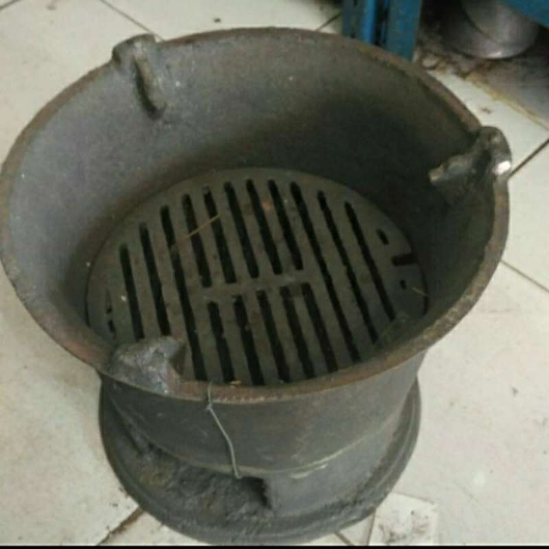 Jual Anglo Kompor Arang Besi Baja Cor Ukuran 28 Cm Di Seller Cobanbaith ...