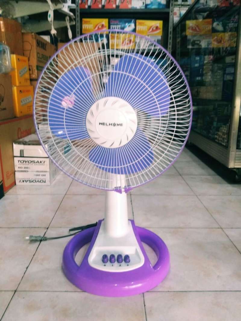 Promo Kipas Angin Duo welhome 12 inch ,bisa meja dan dinding wh 1251 ...
