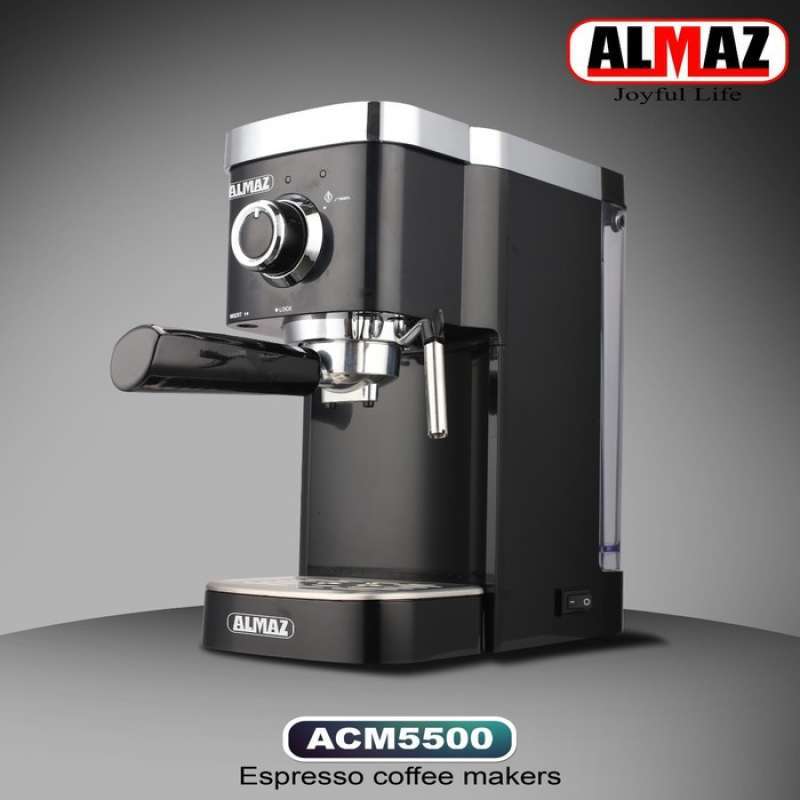 Jual Mesin Kopi Espresso Coffee Maker Almaz ACM5500.B ACM 5500 Black di ...