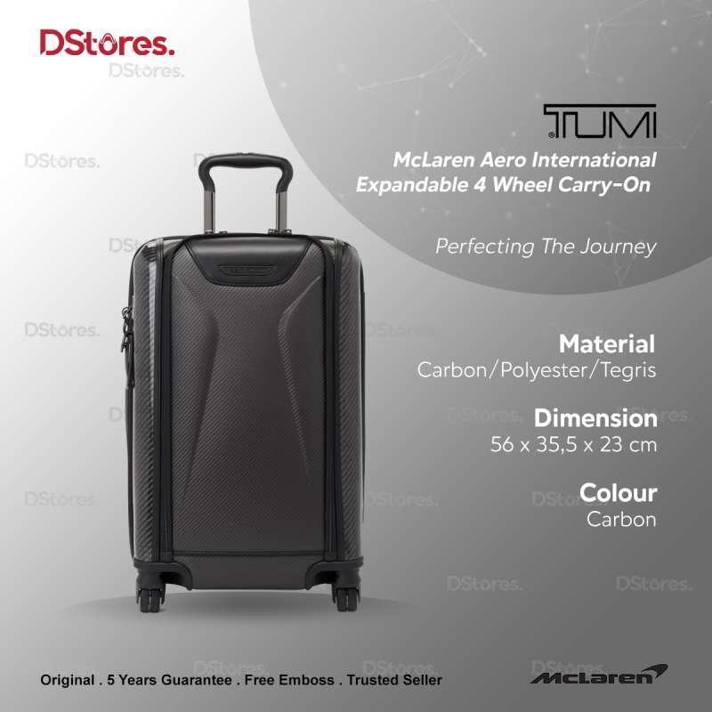 Jual TUMI Koper McLaren Aero International Expandable 4 Wheel Carry-On ...