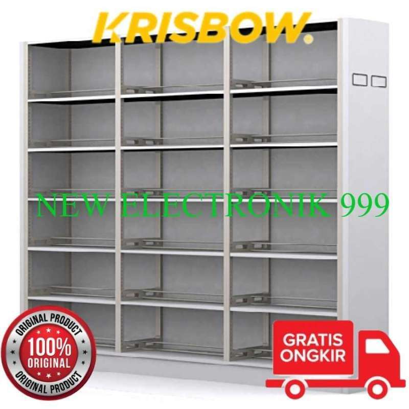 Jual Krisbow Fixed Mobile Filling Cabinet 3 Bays 10092048 Di Seller New Electronik 999 Tanjung 
