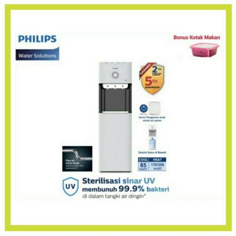 Promo Philips Dispenser ADD4964/70 Galon Bawah Sinar UV-C Led ...