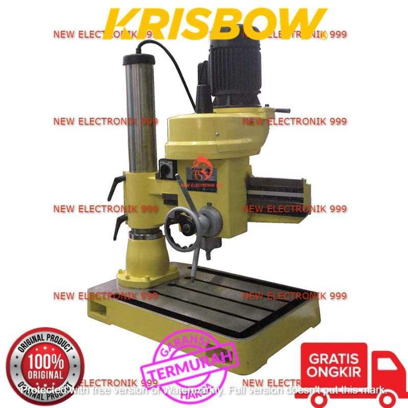 Jual Krisbow Mini Radial Drilling 32mm 1.5hp Kw1500284 Di Seller New ...