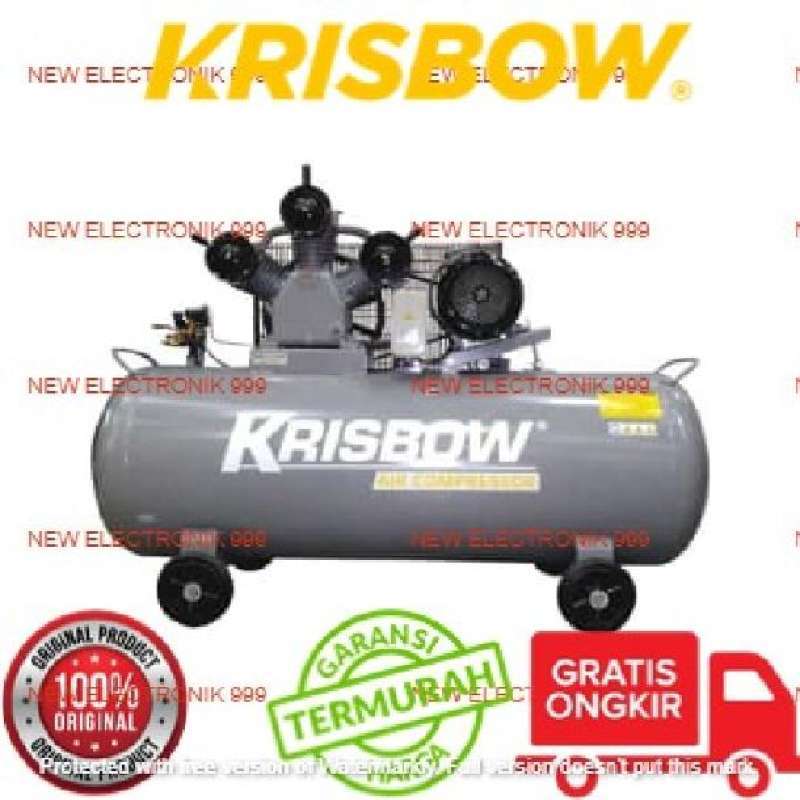 Jual Krisbow Kompresor Angin 10hp 520l 10bar 3ph Cpbd1052 10029563 di ...