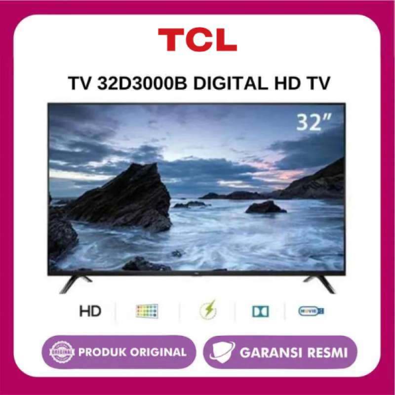 Promo TCL L32D3000B TV LED 32 Inch Digital TV Wide Viewing Angle Diskon 18% di Seller JOMADO ...
