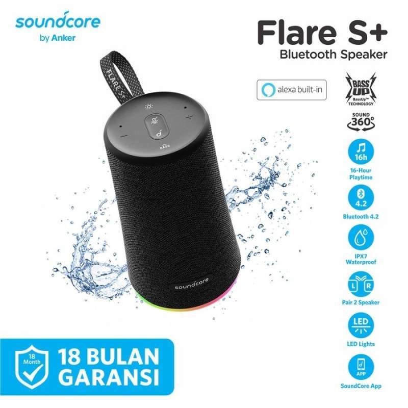 Jual Anker A3163 Soundcore Flare S Plus Speaker Bluetooth di Seller ...