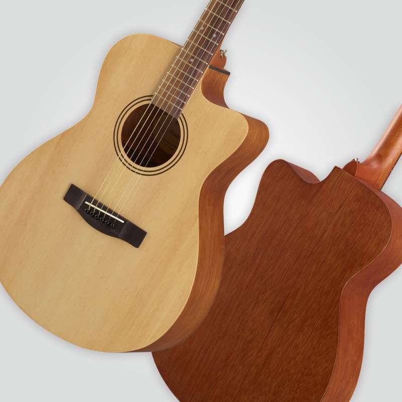 Promo Yamaha Fs400c Gitar Akustik Cutaway Body - Smocky Black Diskon 17% Di Seller Hls Music ...