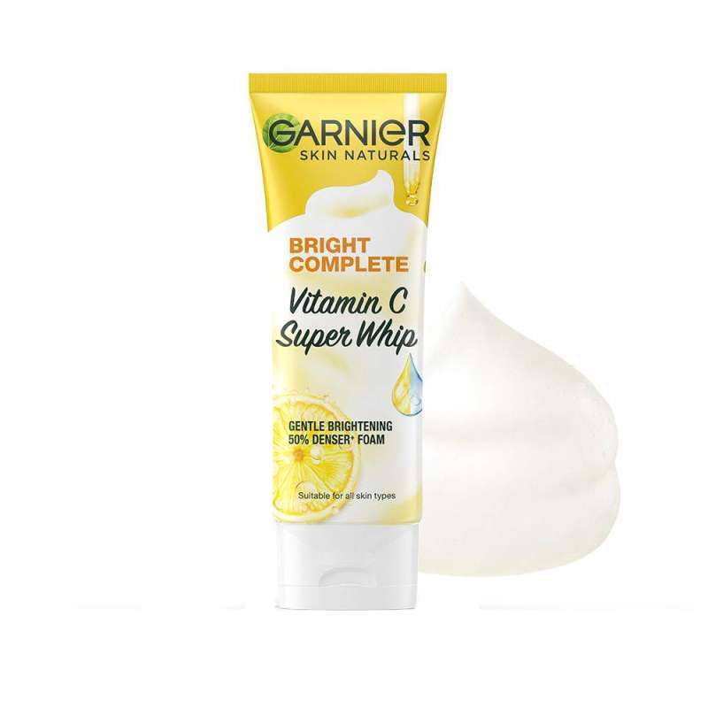 Promo GARNIER Bright Complete | Bright Complete Brightening Facial Foam ...