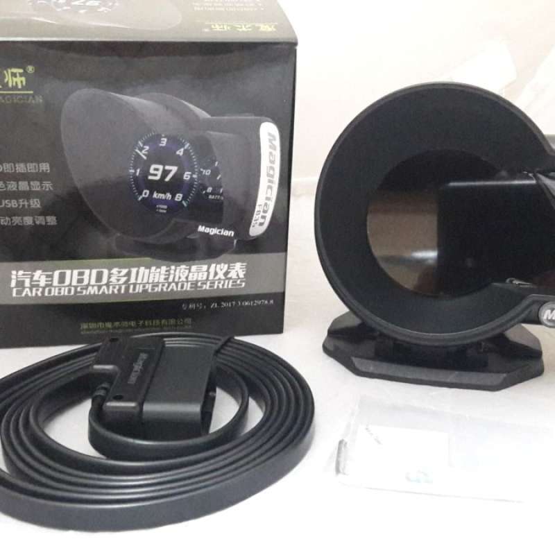 Jual Tachometer Magician F835 Multifungsi OBD2 - Tachometer Multifungsi ...