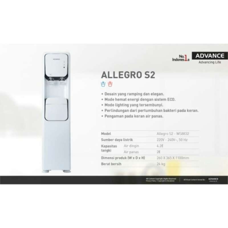 Jual alegro s2 advance dispenser di Seller MoroBuy Market - Kapuk, Kota ...