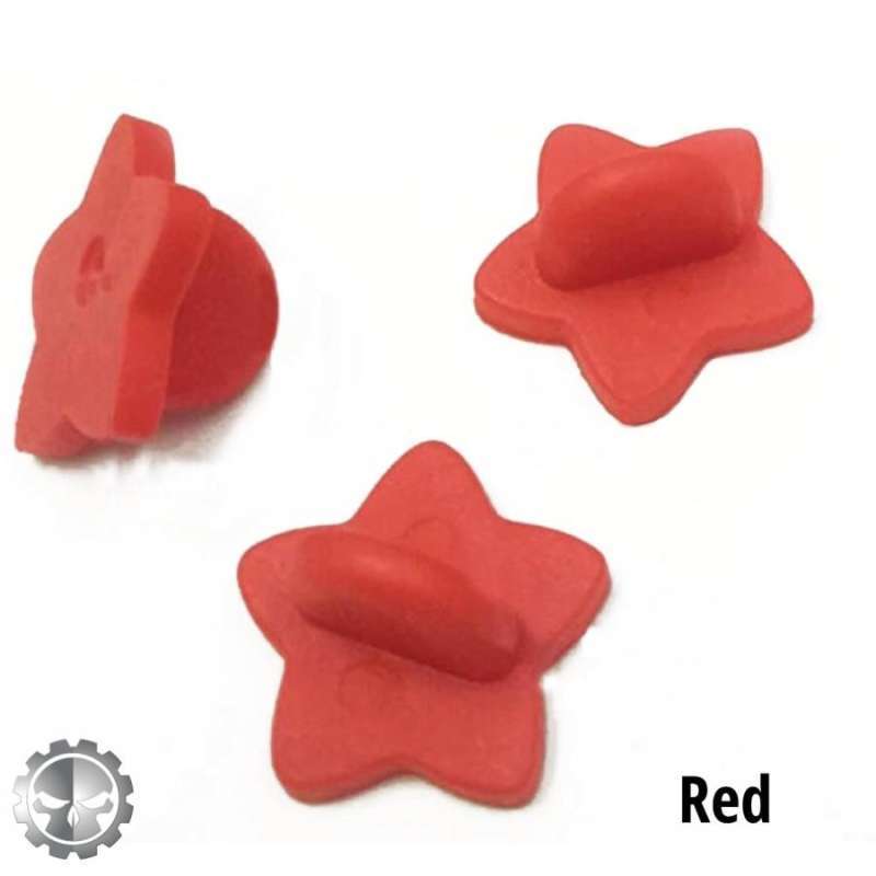 Jual STAR Enamel Rubber Pin Backs Clutch Clasp Tutup Penjepit Karet ...