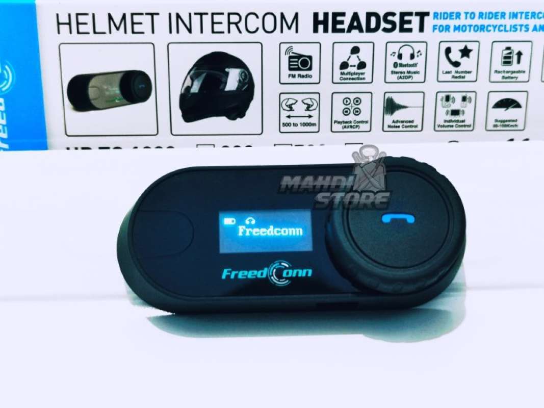 Jual Bluetooth Intercom Helm Freedconn TCOM T-COM SC VB Not Sena ...
