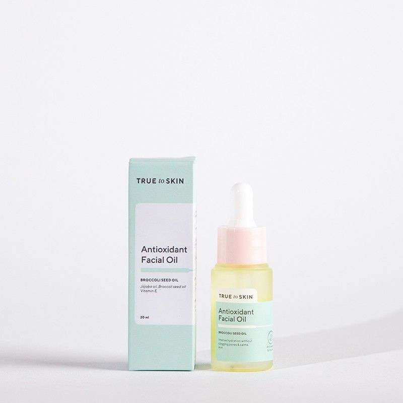 Jual TRUE TO SKIN ANTIOXIDANT FACIAL OIL BROCCOLI SEED OIL JOJOBA OIL ...