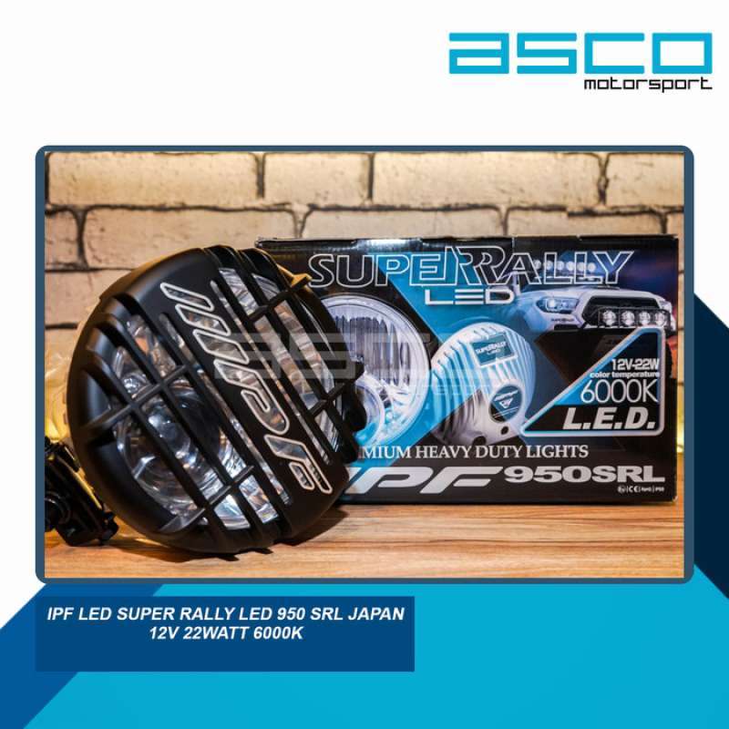 Jual IPF LED Super Rally Led 950 SRL Japan 12V 22Watt 6000K di Seller ...