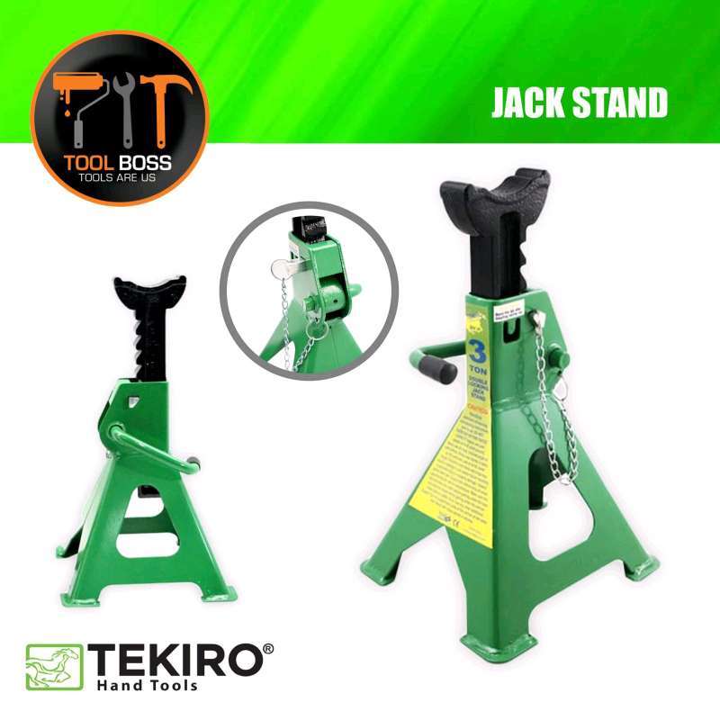 Jual GANJALAN DONGKRAK TEKIRO - JACK STAND 3 TON di Seller ToolBoss - Jagakarsa, Kota Jakarta ...