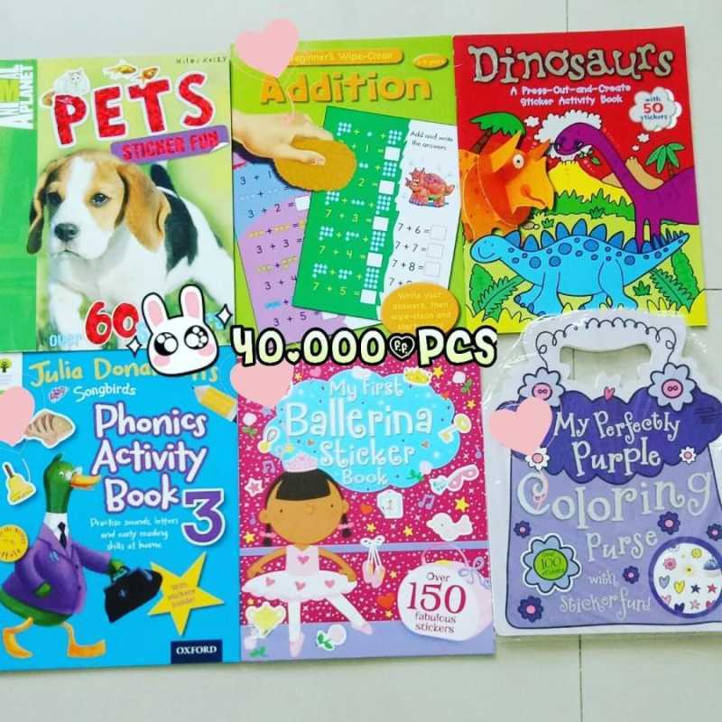 Jual Buku Import Anak / Activity Book / Buku Sticker Anak Di Seller ... Jual Buku Import Anak / Activity Book / Buku Sticker Anak Di Seller ...