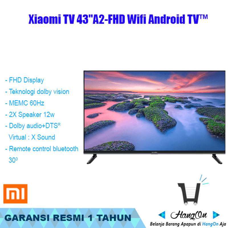 Jual Xiaomi Tv A2 43 43 Inch Fhd Smart Tv Android 11 Mi Digital Dolby ...
