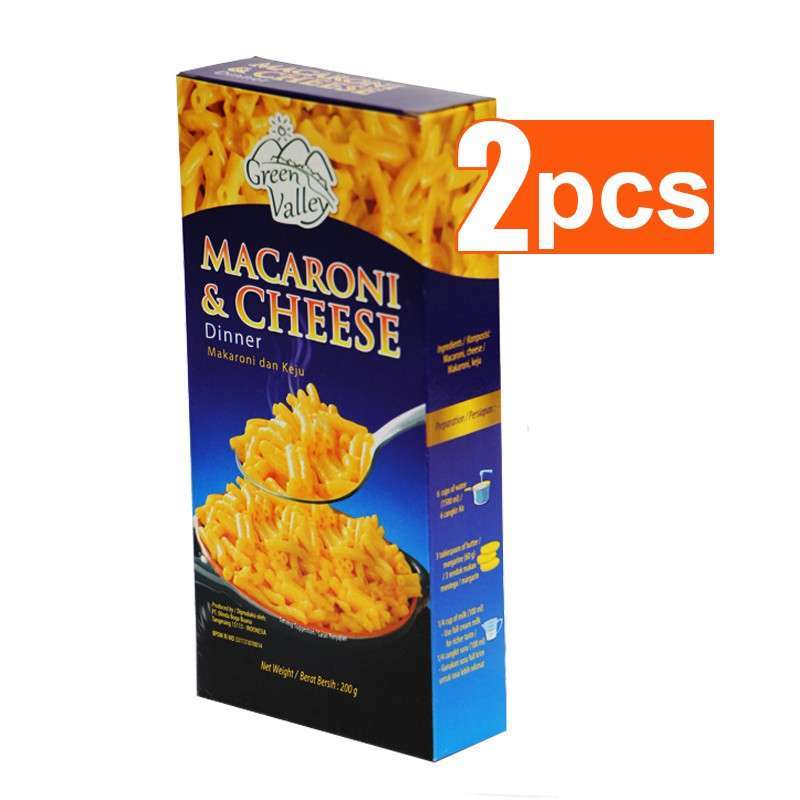 Jual Green Valley Macaroni and Cheese 200 Gr (2 Pcs) di Seller ...