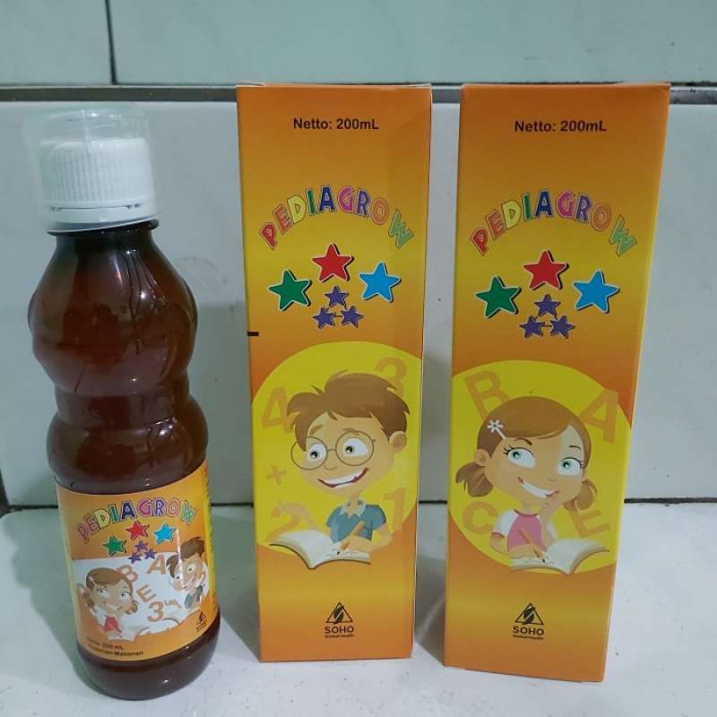 Promo Pediagrow Sirup 200 Ml Diskon 17% di Seller EDOGAWA STORE ...
