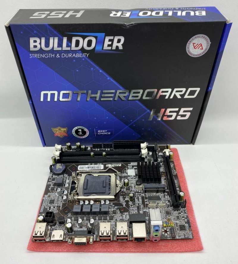 Jual BULDOZER H55 LGA 1156 MATX Micro ATX DDR3 Intel Motherboard Micro ...