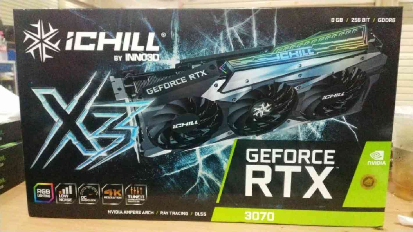 Jual INNO3D GeForce RTX 3070 / RTX3070 ICHILL X3 RGB 8GB GDDR6 256-Bit ...