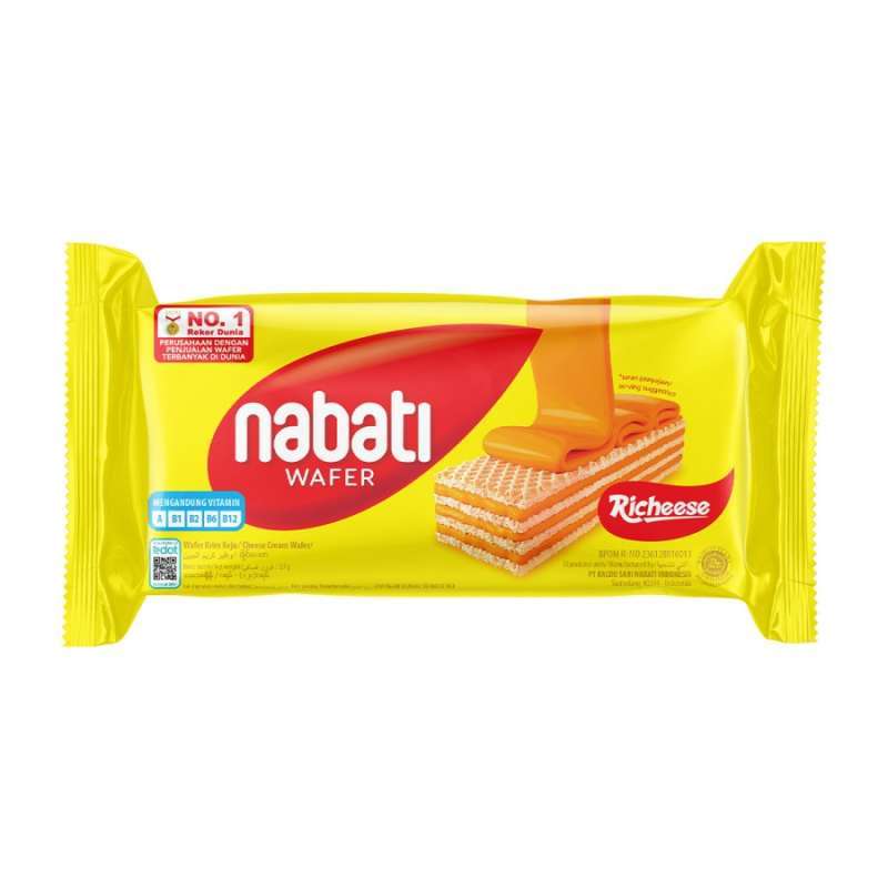 Jual Nabati Wafer Biskuit Cemilan Lezat Dan Bergizi - Pink Lava di ...