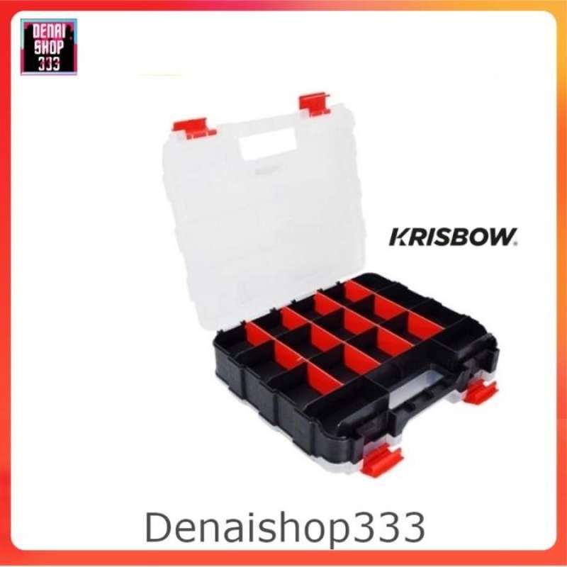 Jual Krisbow Tool Box 33.5 X 8 X 27 Cm Kotak Perkakas Kotak Peralatan ...
