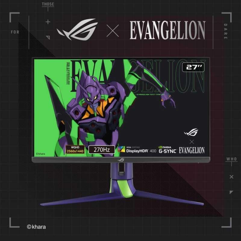 Jual Asus Rog Strix Xg27aqm Evangelion/eva Edition Wqhd 27 Gaming ...