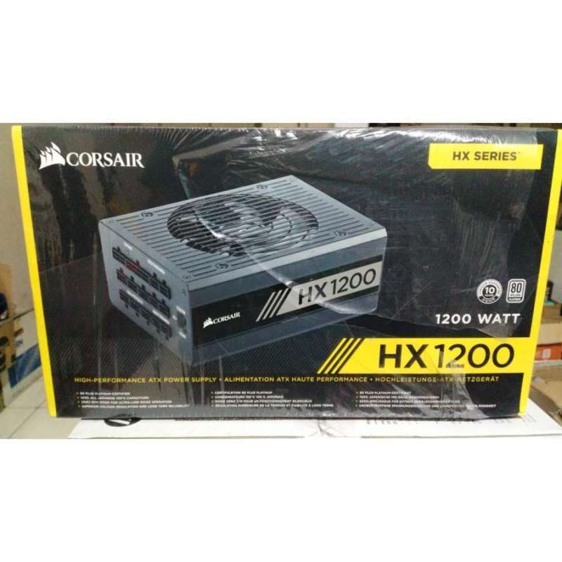 Jual CORSAIR HX1200 - 1200W 80+ Plus Platinum Full Modular Power Supply ...