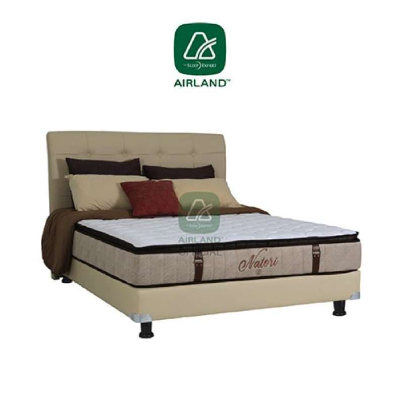 Promo Airland Natori Set Springbed Dengan Divan Dan Sandaran - 180 X ...