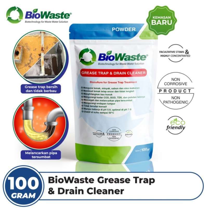 Jual Bakteri Biowaste Biowaste pengurai limbah lemak & minyak grease ...