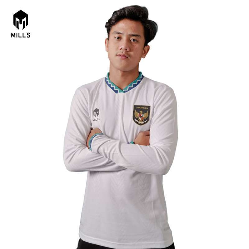 Promo Mills Timnas Indonesia Jersey Away Player Issue Long Sleeve ...