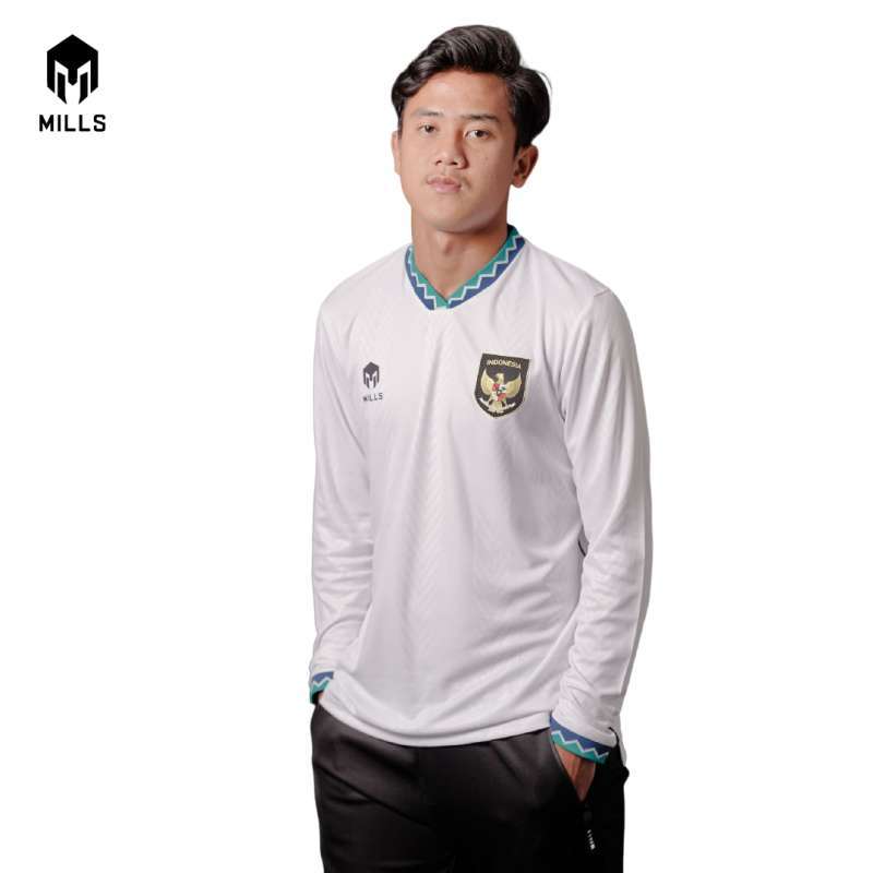 Promo Mills Timnas Indonesia Jersey Away Player Issue Long Sleeve ...