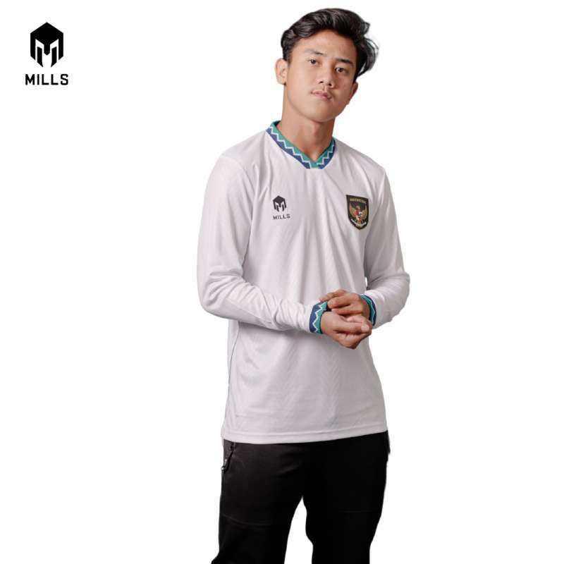 Promo Mills Timnas Indonesia Jersey Away Player Issue Long Sleeve ...