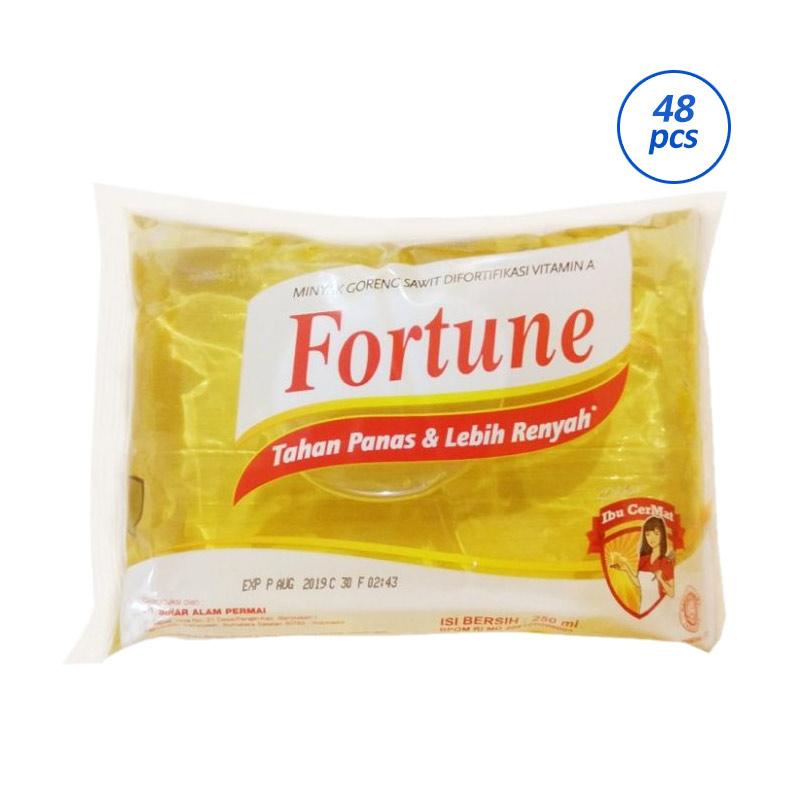 Jual Fortune Minyak Goreng Pillow Pack [250 Ml/ 48 Pcs/ Karton] Di ...
