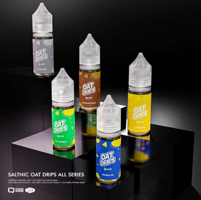 Jual Oat Drips V1 Milk Cereal Saltnic Oatdrips 30mg 15ml Drip Salt Nic ...