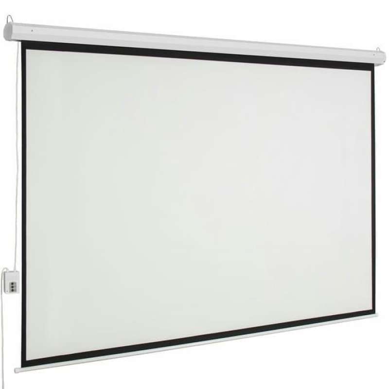 Jual Screen Projector Motorized 119 16:9 Layar Proyektor Elektrik 119 ...