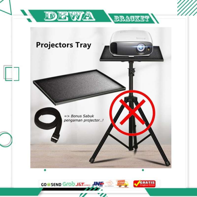 Jual Standing Tripod Projector Meja Proyektor, Stand Tripod Adjustable ...
