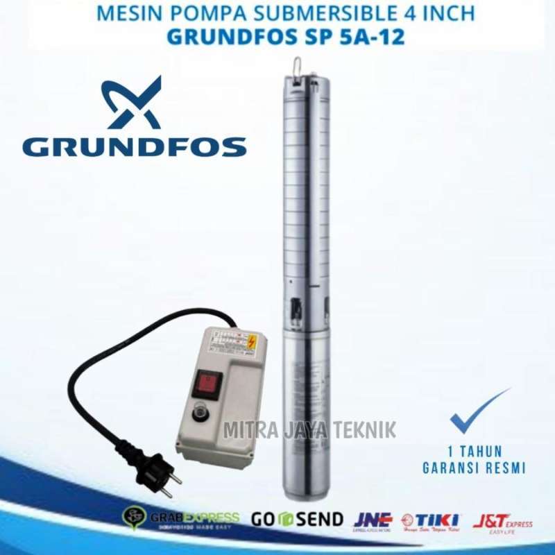Jual Mesin Pompa Air Submersible Grundfos Sp 5a-12 Oil Motor Di Seller Mitra Jaya Teknik ...